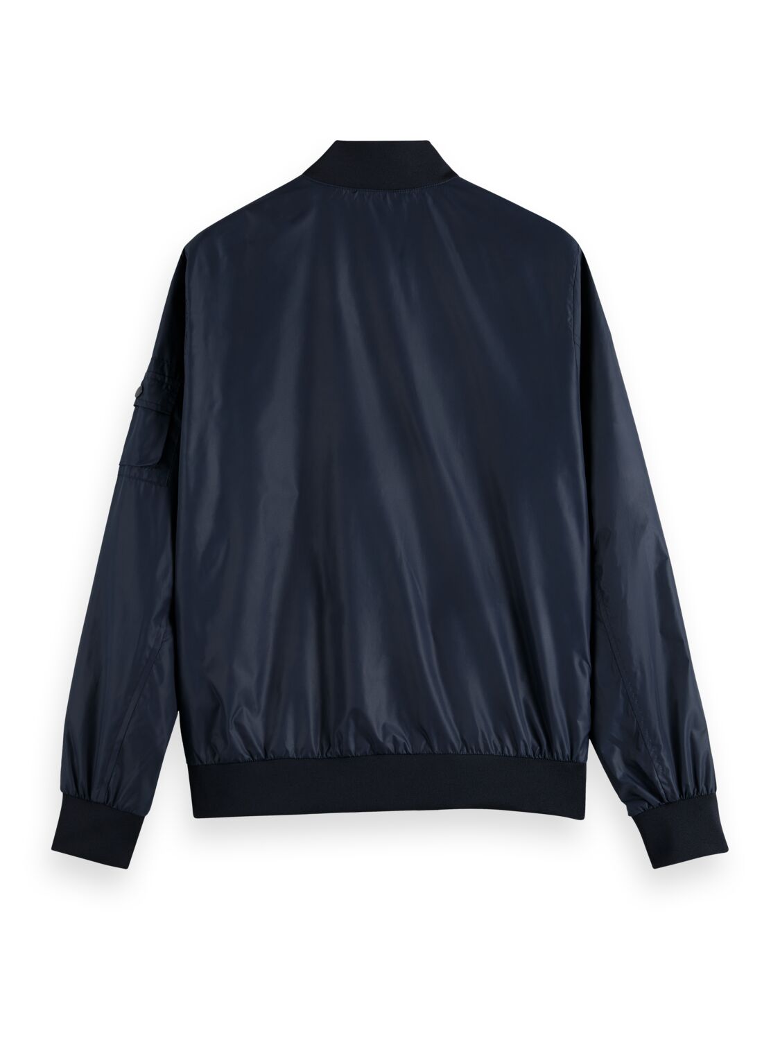 Scotch & Soda Nylon bomber jacket-Navy - Brave