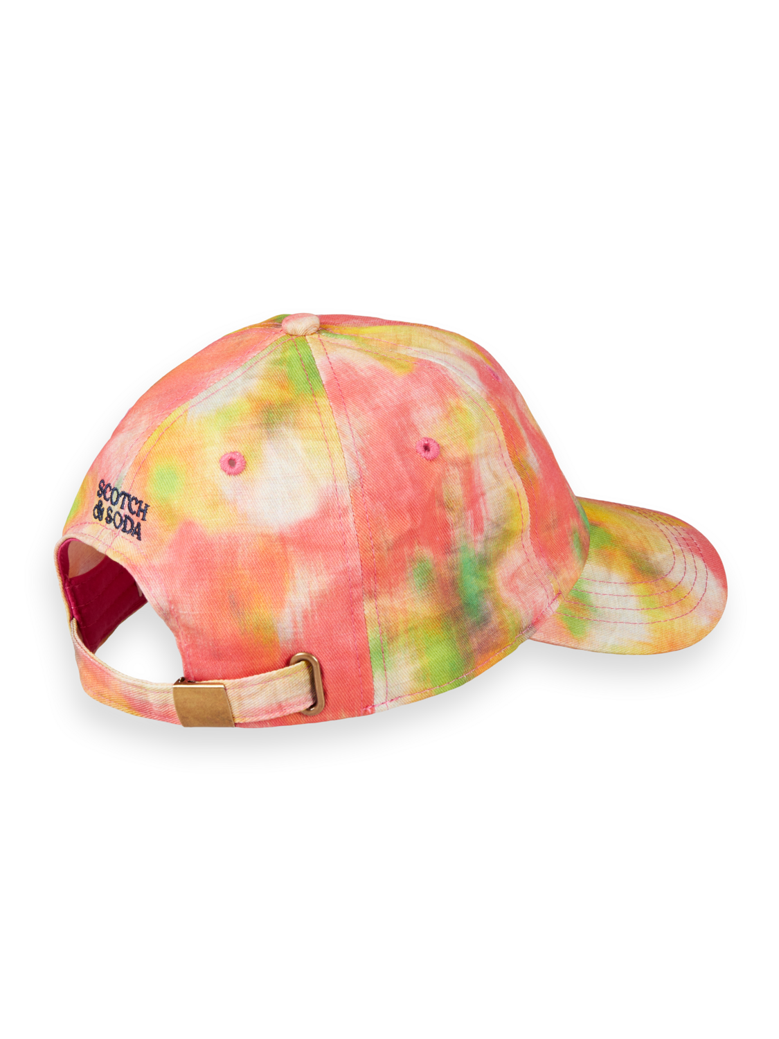 Scotch & Soda Printed logo cap-Multi Tie Dye - Brave