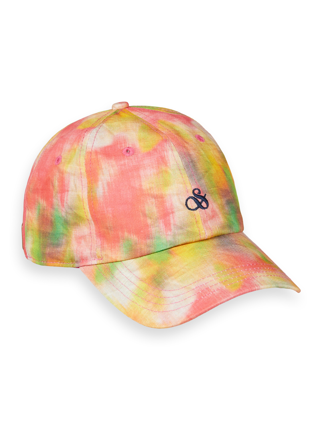 Scotch & Soda Printed logo cap-Multi Tie Dye - Brave