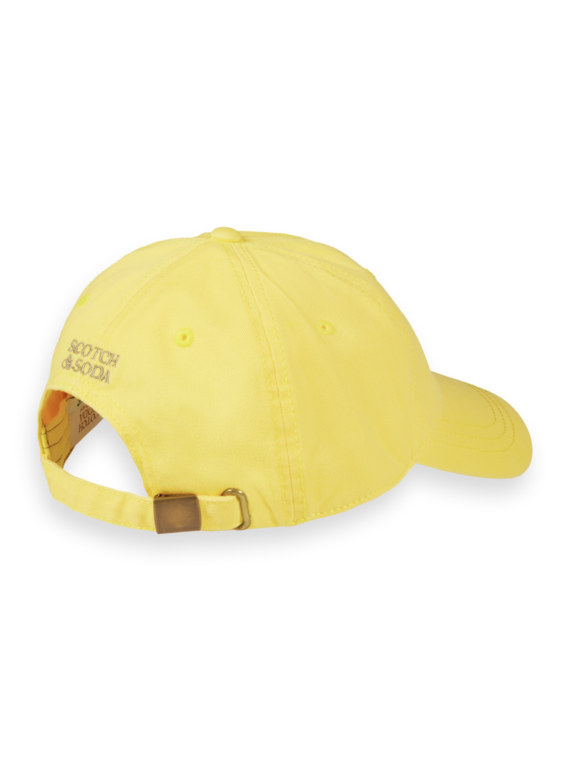 Scotch & Soda Twill logo cap-Sunshine - Brave