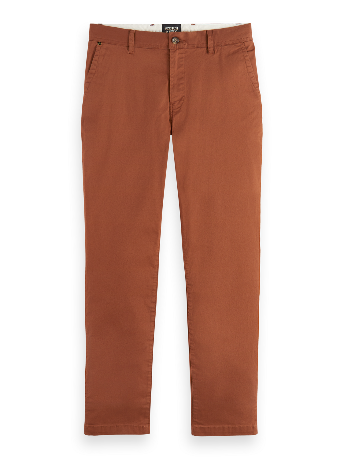 Scotch & Soda Stuart Chino-Deep Toffee-L.34 - Brave
